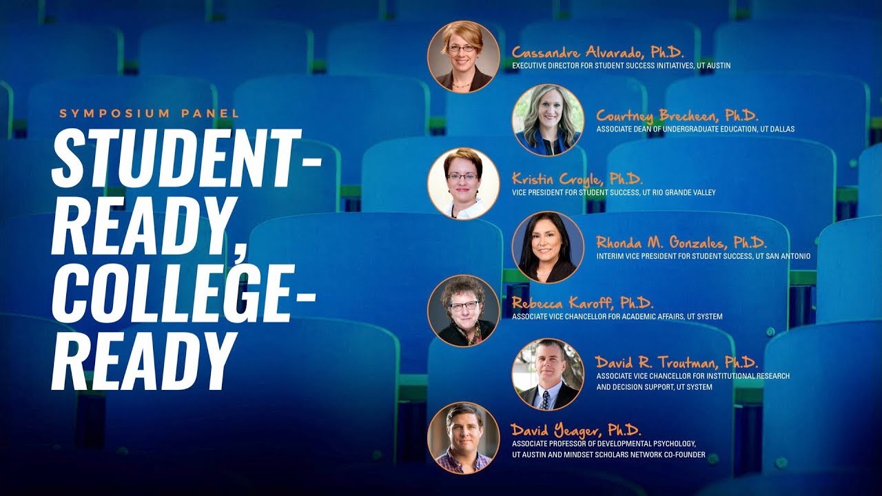 Student Ready College Ready Student Ready, College Ready - YouTube