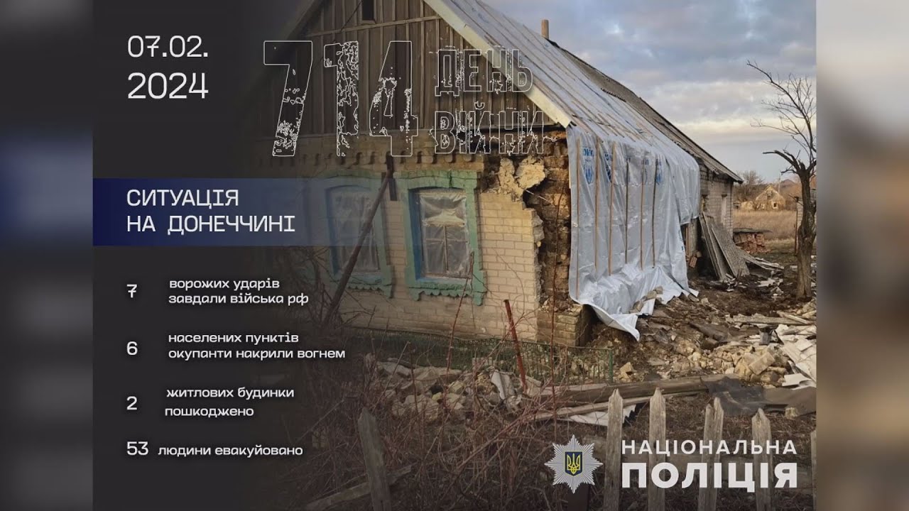 2 людини постраждали внаслідок ворожих атак на Донеччині поліція зібрала докази воєнних