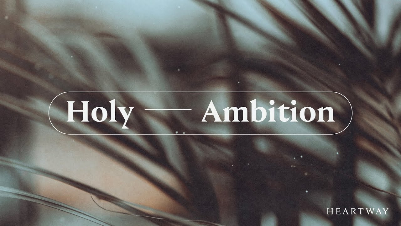 Holy Ambition | Danny Prada - YouTube