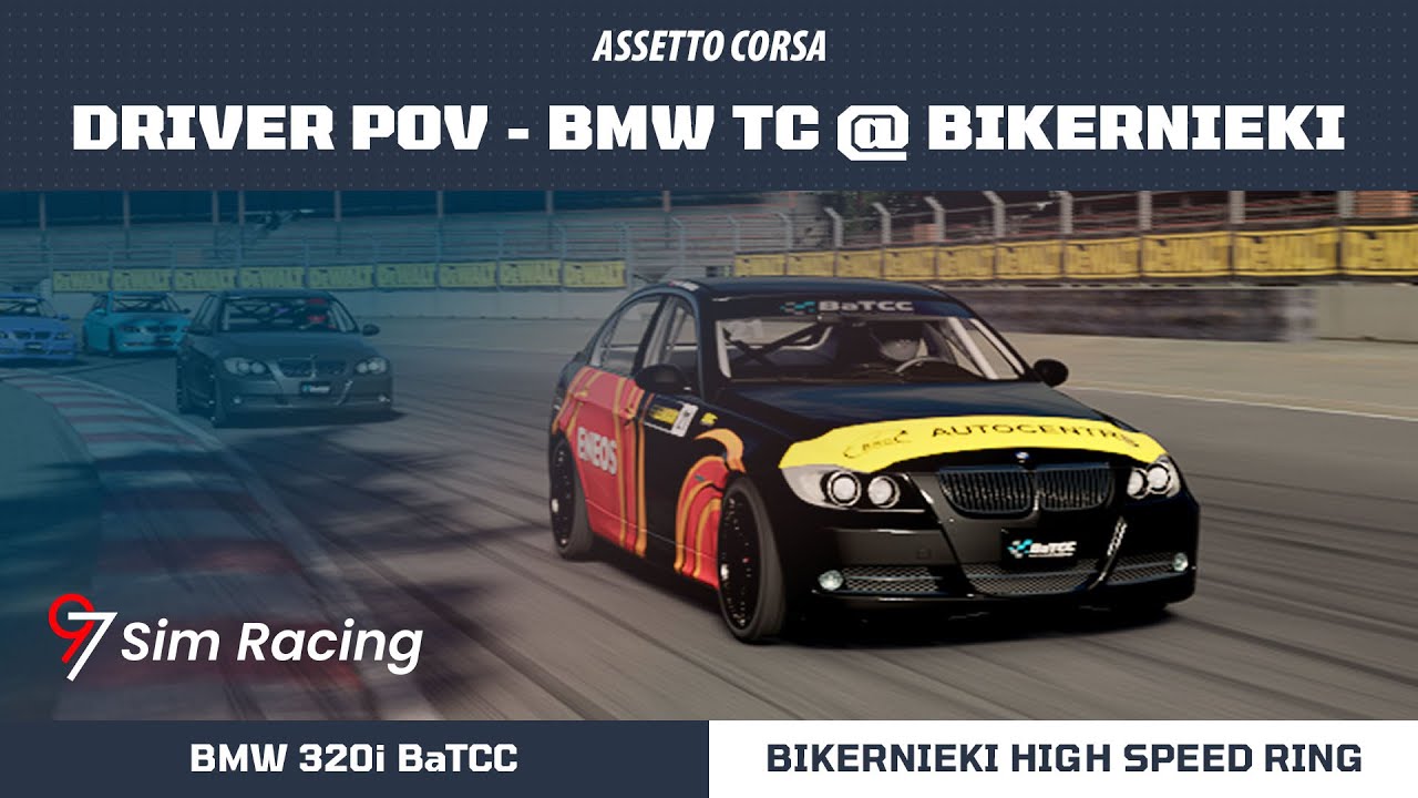 DRIVER POV - BMW 320i Touring Car @ Bikernieki - YouTube