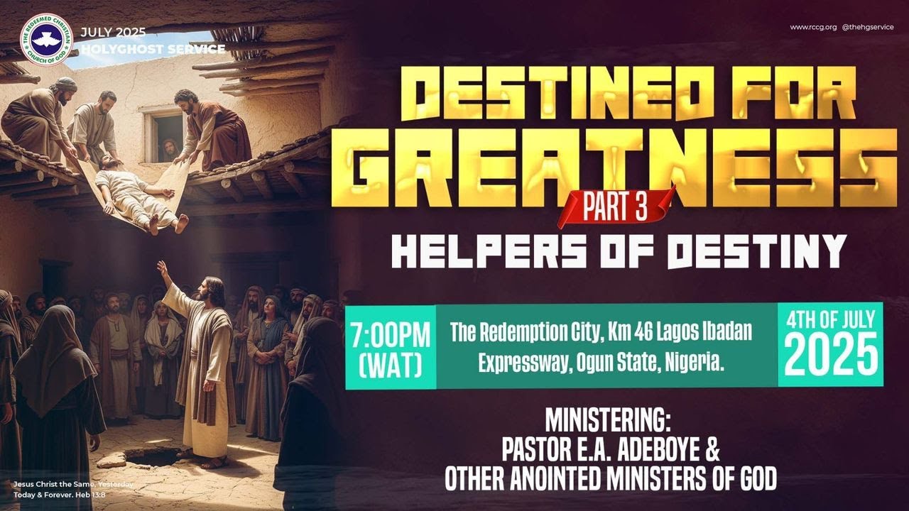 SOUL LIFTING MESSAGES BY PASTOR E. A. ADEBOYE, GENERAL OVERSEER, RCCG ...