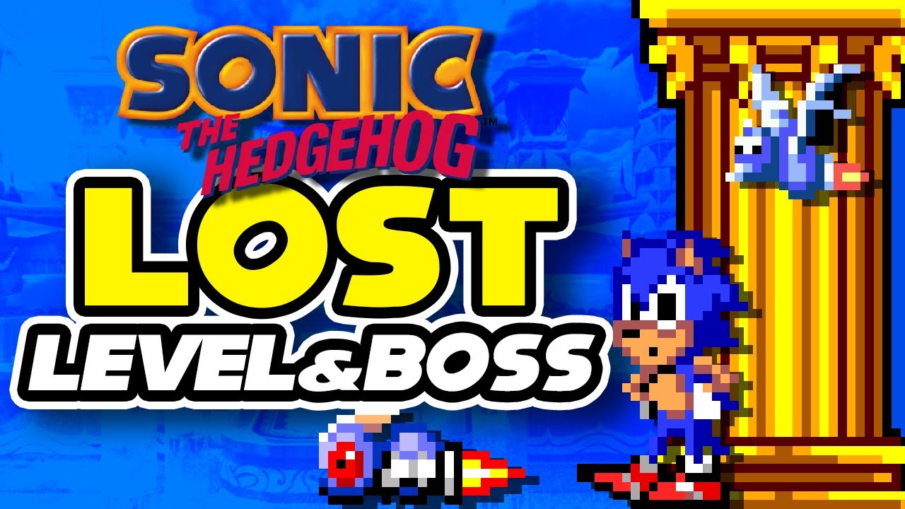 Sonic One 8-Bit's (16-Bit Too) Lost Level and Boss - YouTube