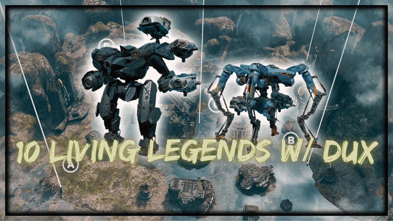 Dux Gets 10 Living Legends | War Robots - YouTube