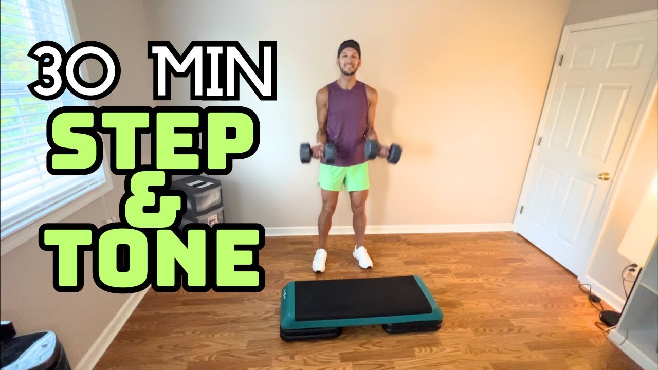 30 Min | Step & Tone | All Levels - YouTube