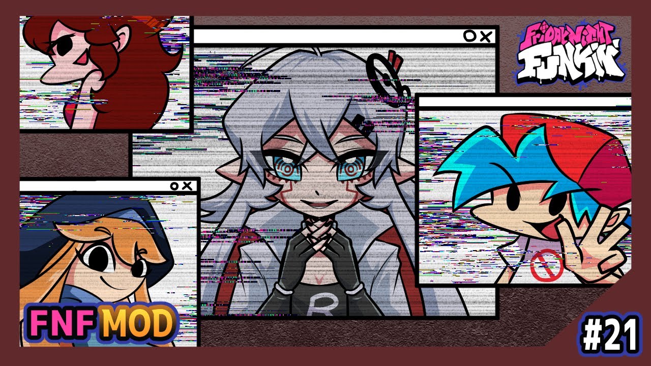 【FNF】謎のコンピューターウイルスに出会ってしまったのでラップバトルで戦いました「Friday Night Funkin'」#21【新人 ...