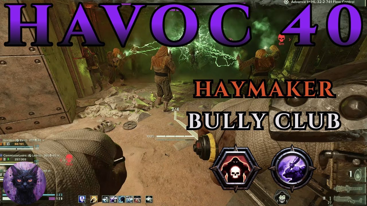 Ogryn - Bully Club Mk I & Rumbler | Havoc 40 Gameplay | Darktide - YouTube