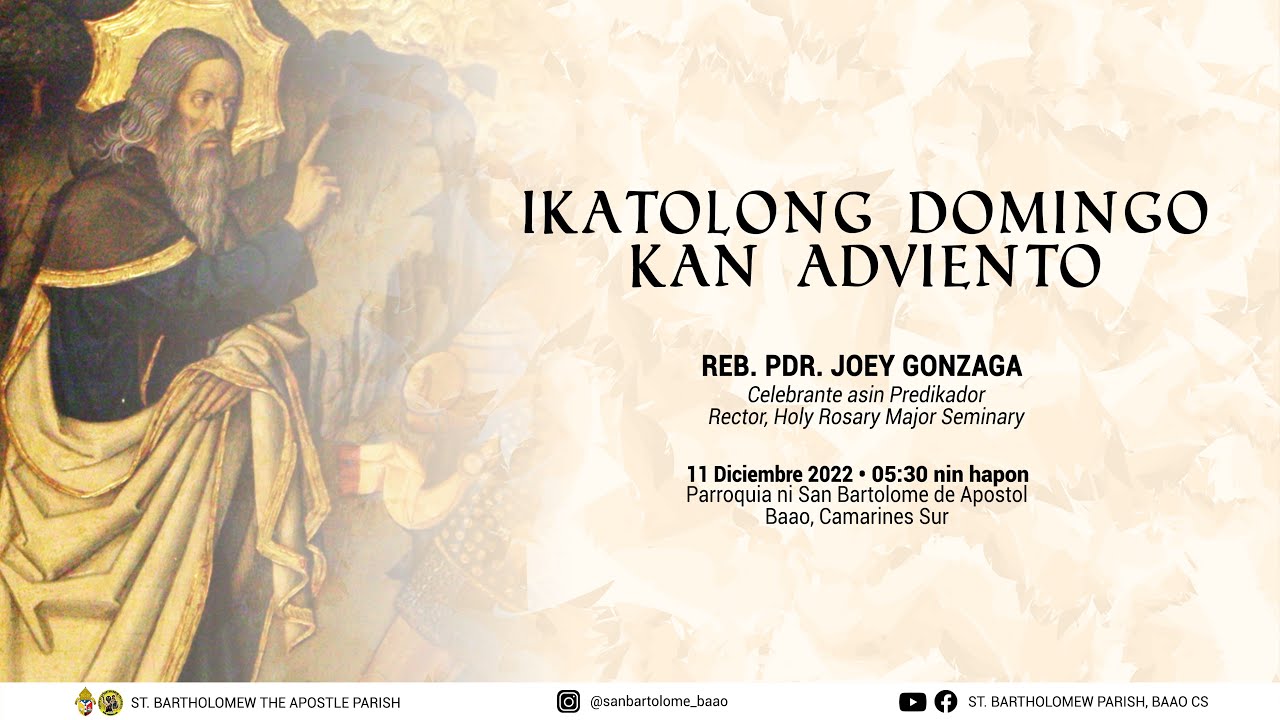 LIVE: First Simbang Gabi (15 December 2022) - YouTube