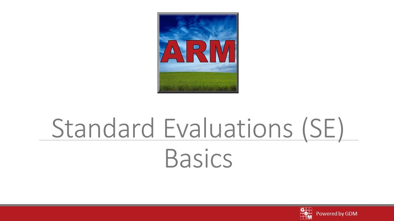 Basics of Standard Evaluations (SEs) - YouTube