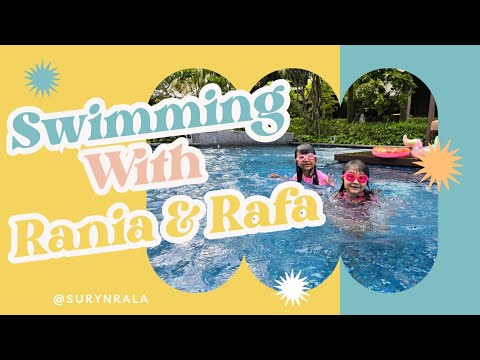 Swimming with our neighbours! - YouTube