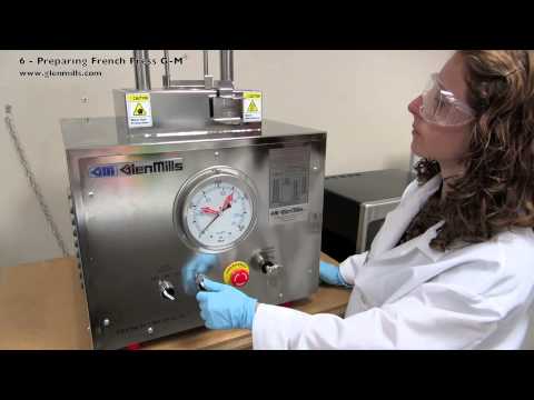French Press G M Cell Disruption Operating Instructions Part 06 ...