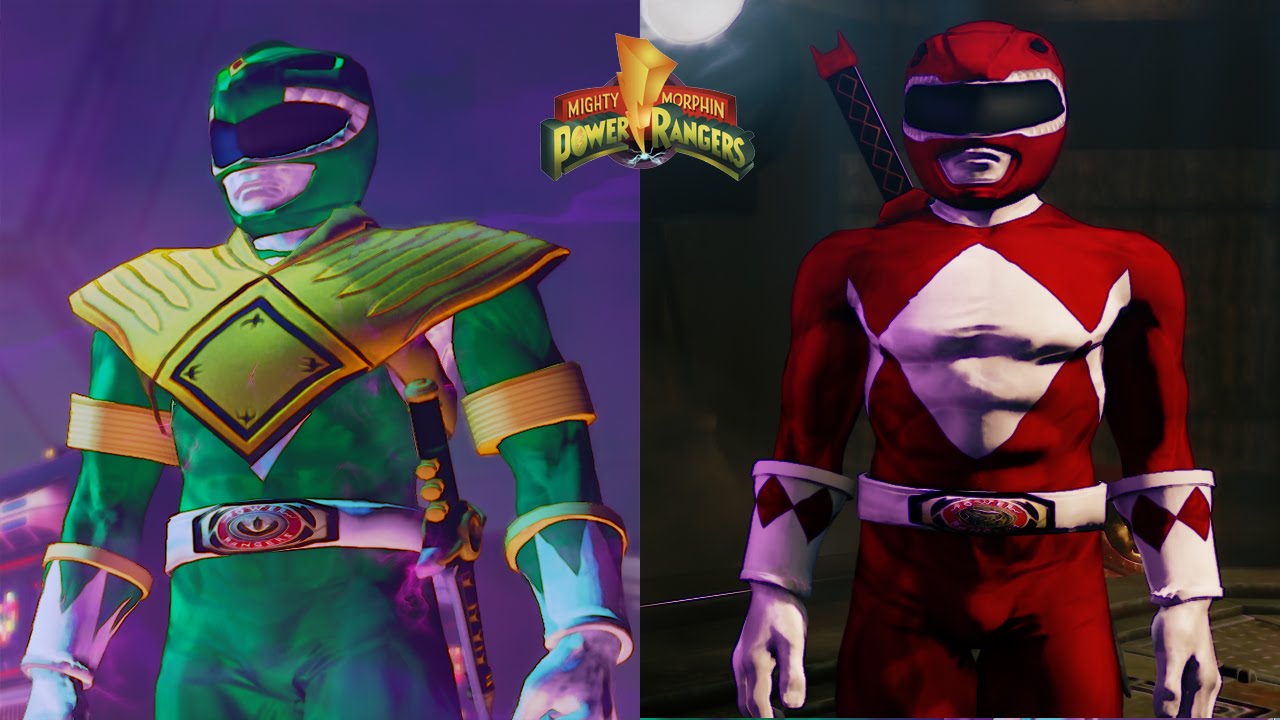 Street Fighter V Mighty Morphin Power Ranger mods pack - YouTube