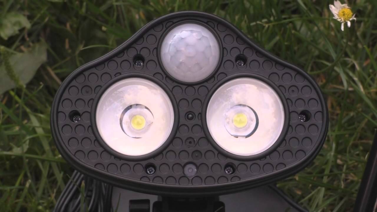 LED SOLAR Strahler mit Kamera - YouTube