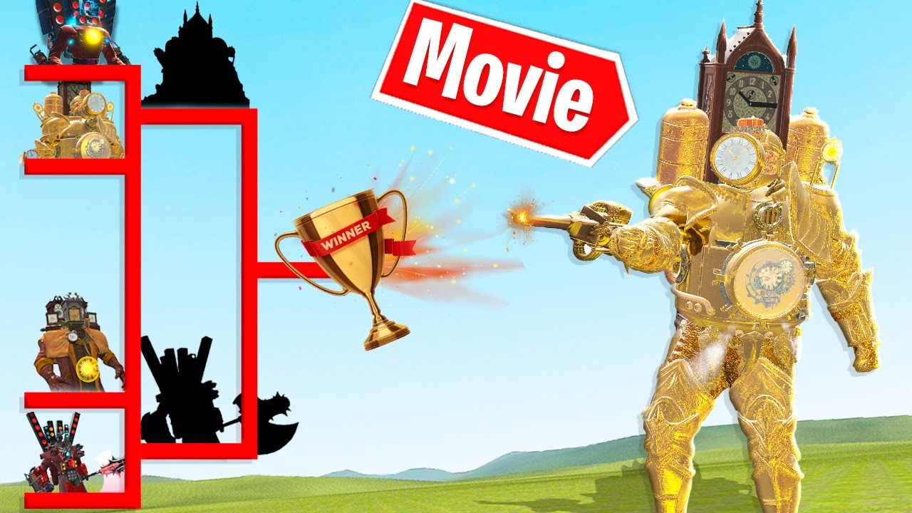 The Skibidi Titan Tournament Movie (Clockmen, Multiverse & MORE!) - YouTube