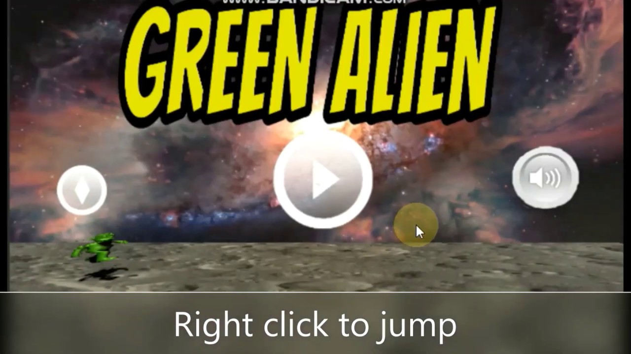 GREEN ALIEN GAME - YouTube
