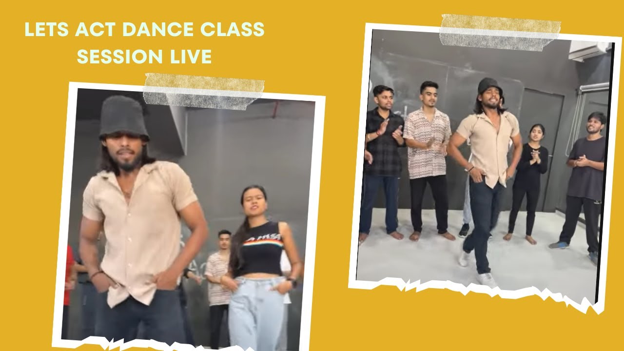 Dance Class live by Lets Act acting class - YouTube