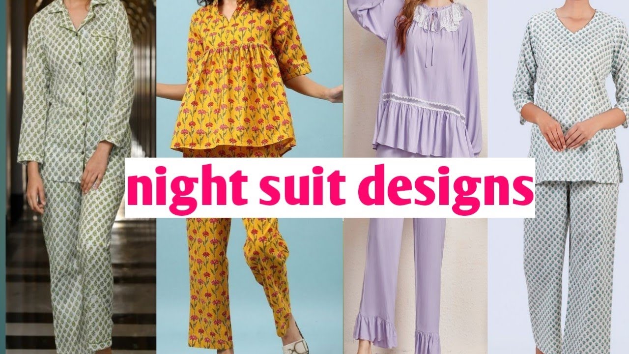 night suit design for girls||night suit design for summer||girlish ...