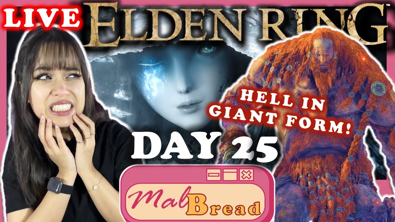 My most HATED BOSS!...- ELDEN RING DAY 25 🍞 MalBread VOD #eldenring ...