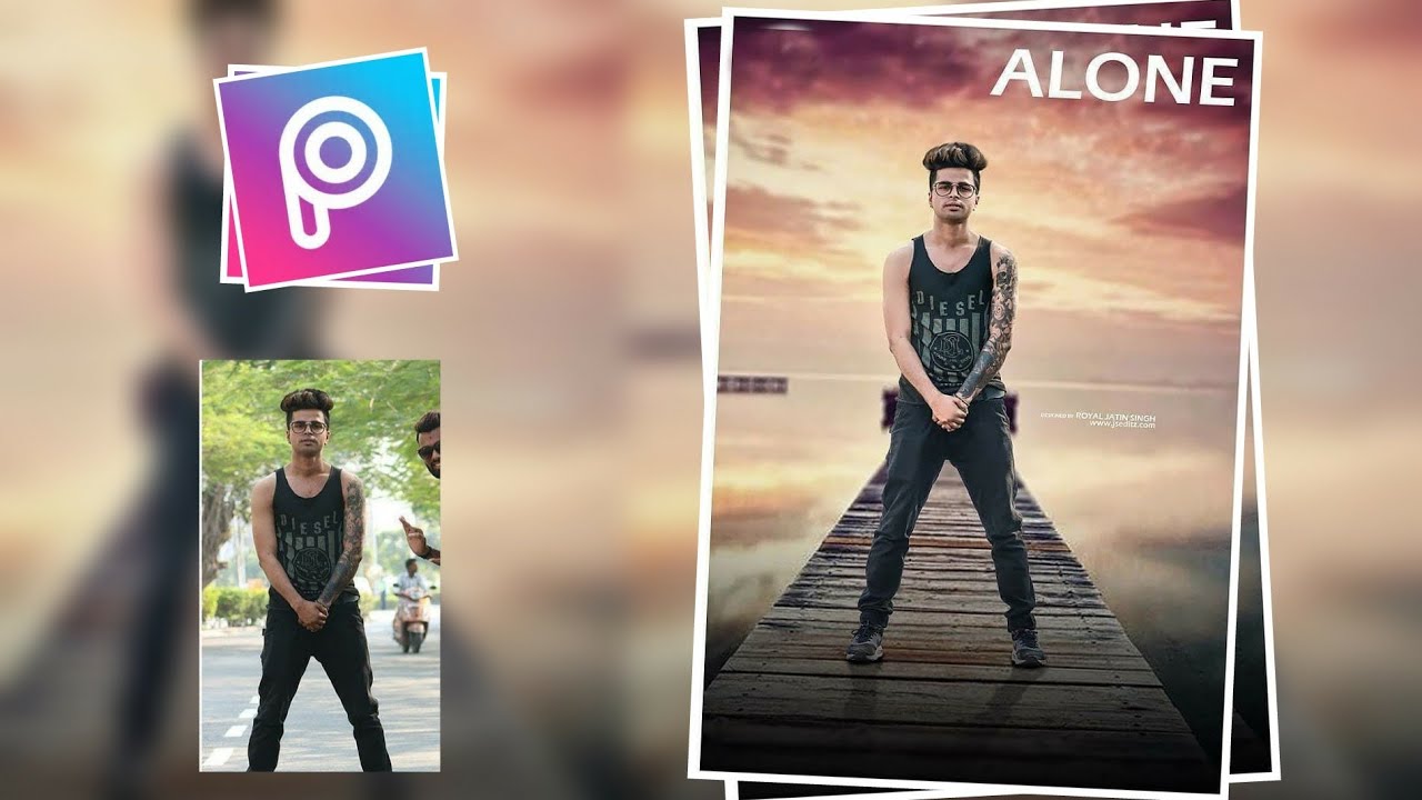 PicsArt Boy new Style Sea photo Editing Tutorial ! Like Photoshop ...