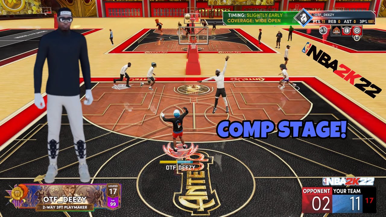 I Went 7/7… 5/5 from 3 ALL GREENS in the COMP STAGE on NBA 2K22! - YouTube
