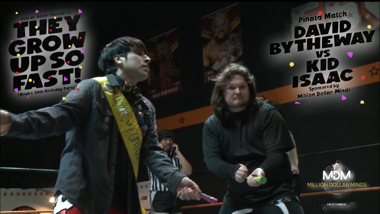 Piñata Match| Kid Isaac Vs David Bytheway| They Grow Up So Fast - YouTube