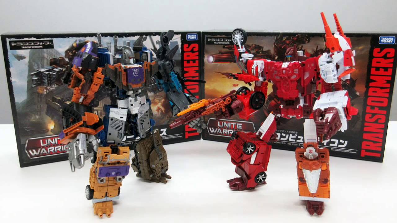 Transformers Toy Update Unite Warriors BRUTICUS COMPUTRON MP INFERNO ...