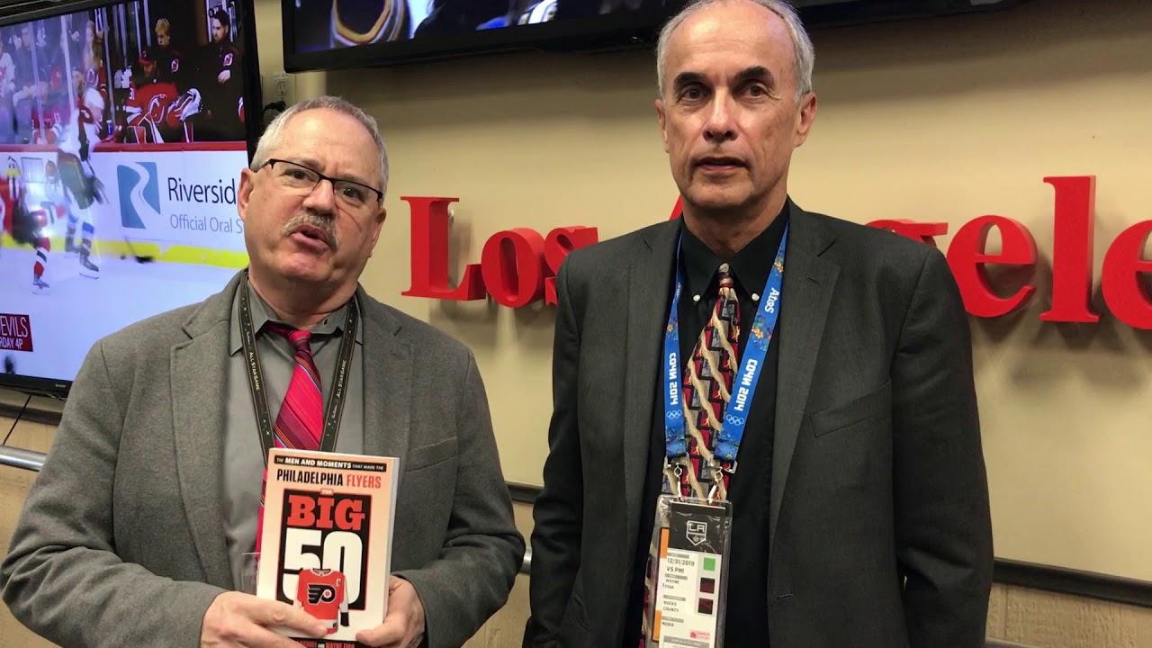 "Sam Carchidi" and Wayne Fish promo their newest book the Big 50! - YouTube