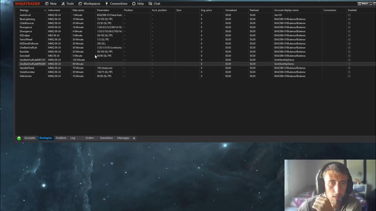 Automated Trading Update - Week 2 - Ninjatrader/Ninjascript - YouTube