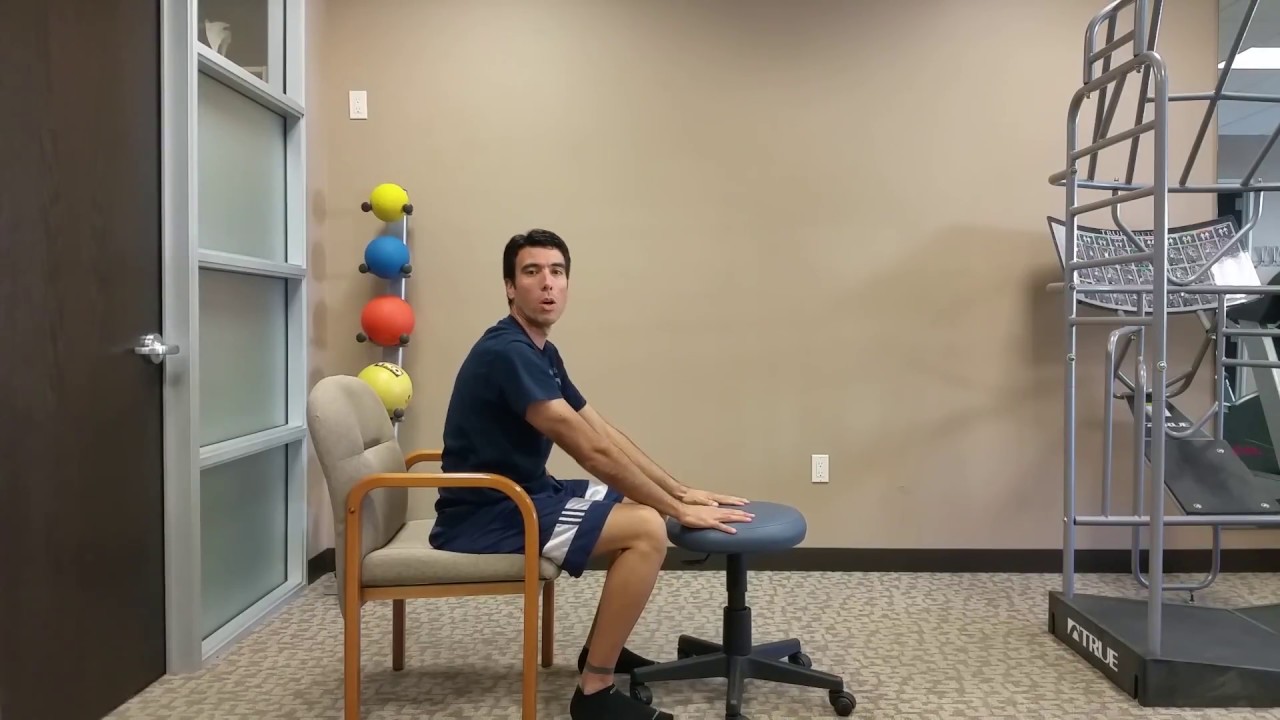 Prayer Stretch Seated - YouTube