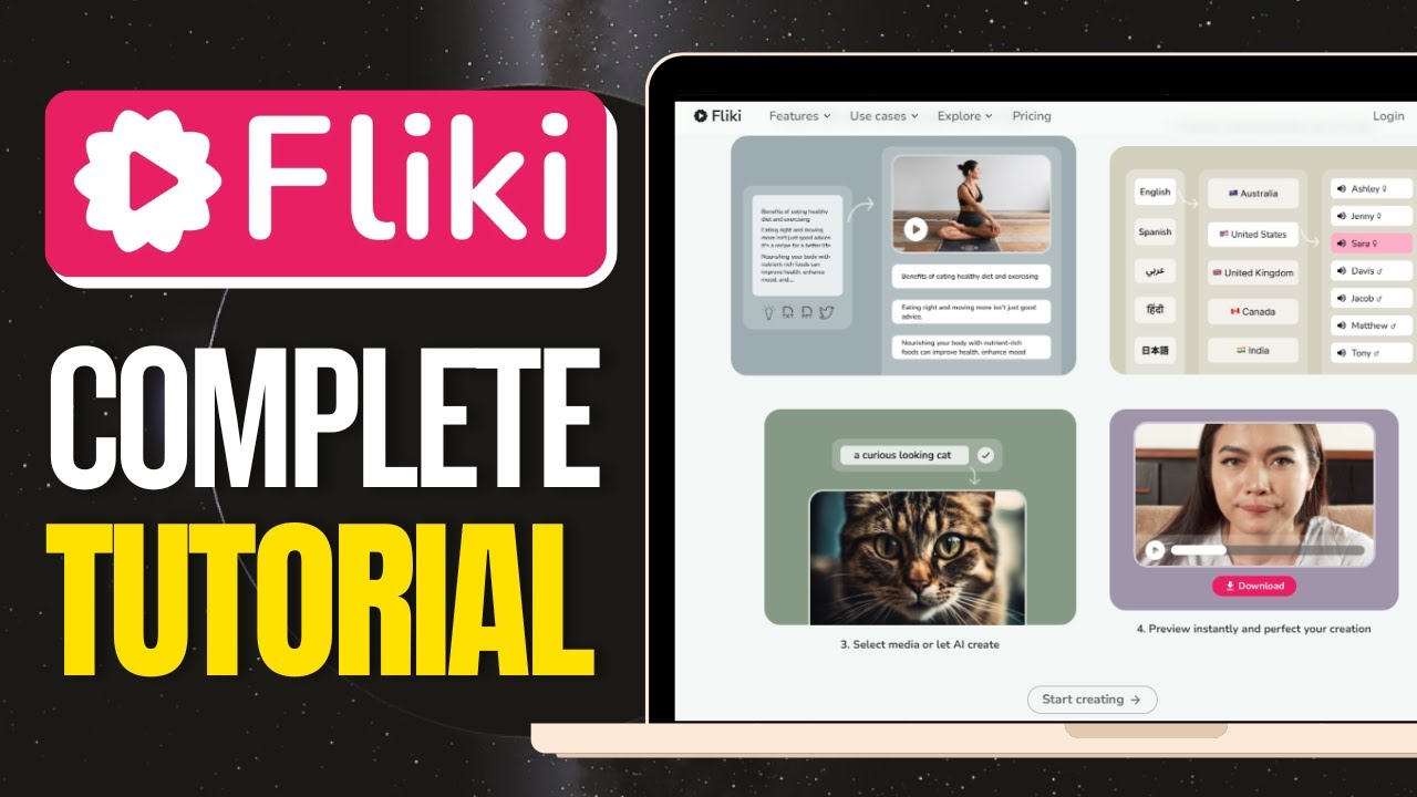 How To Use Fliki AI - Complete Tutorial - YouTube