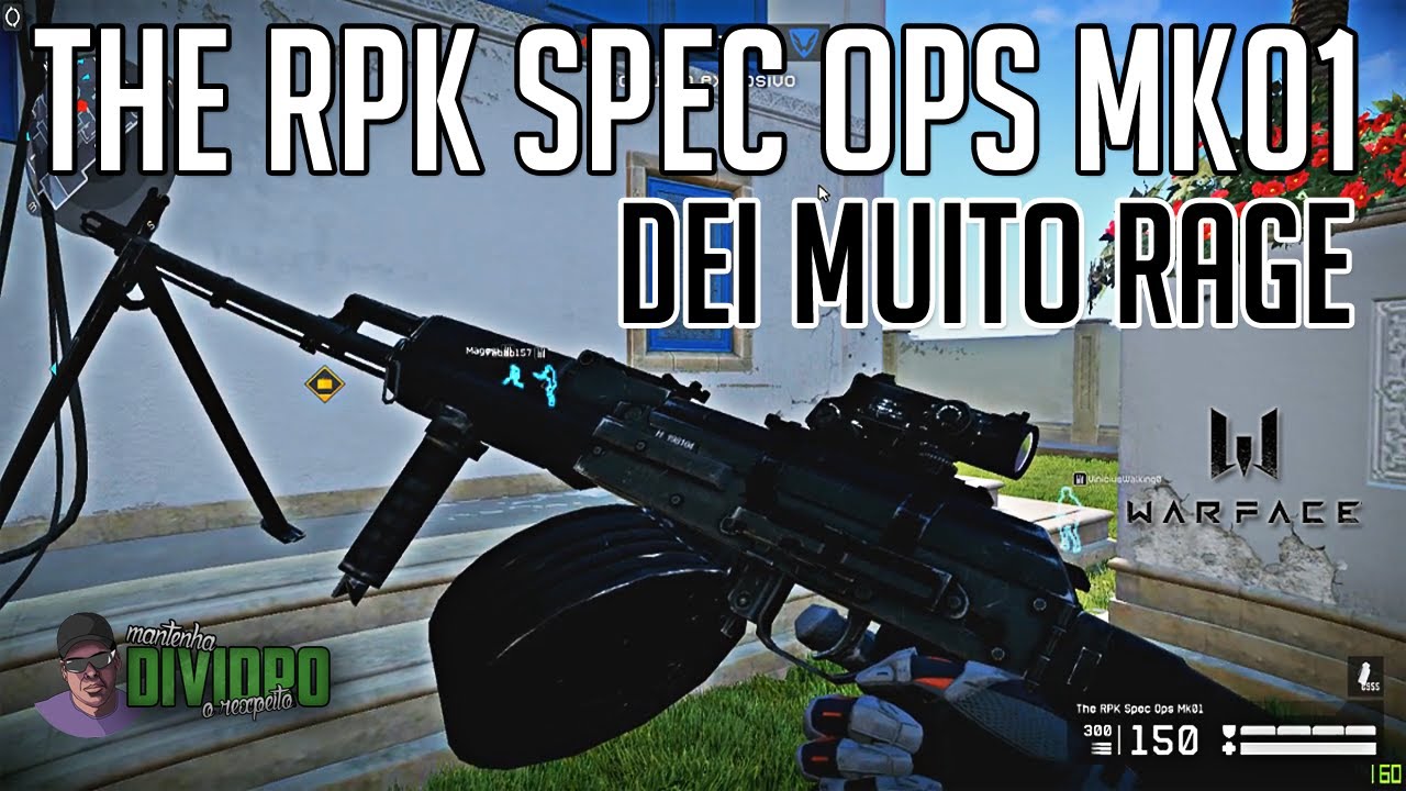 WARFACE - The RPK Spec Ops MK01 / Dei rage - YouTube