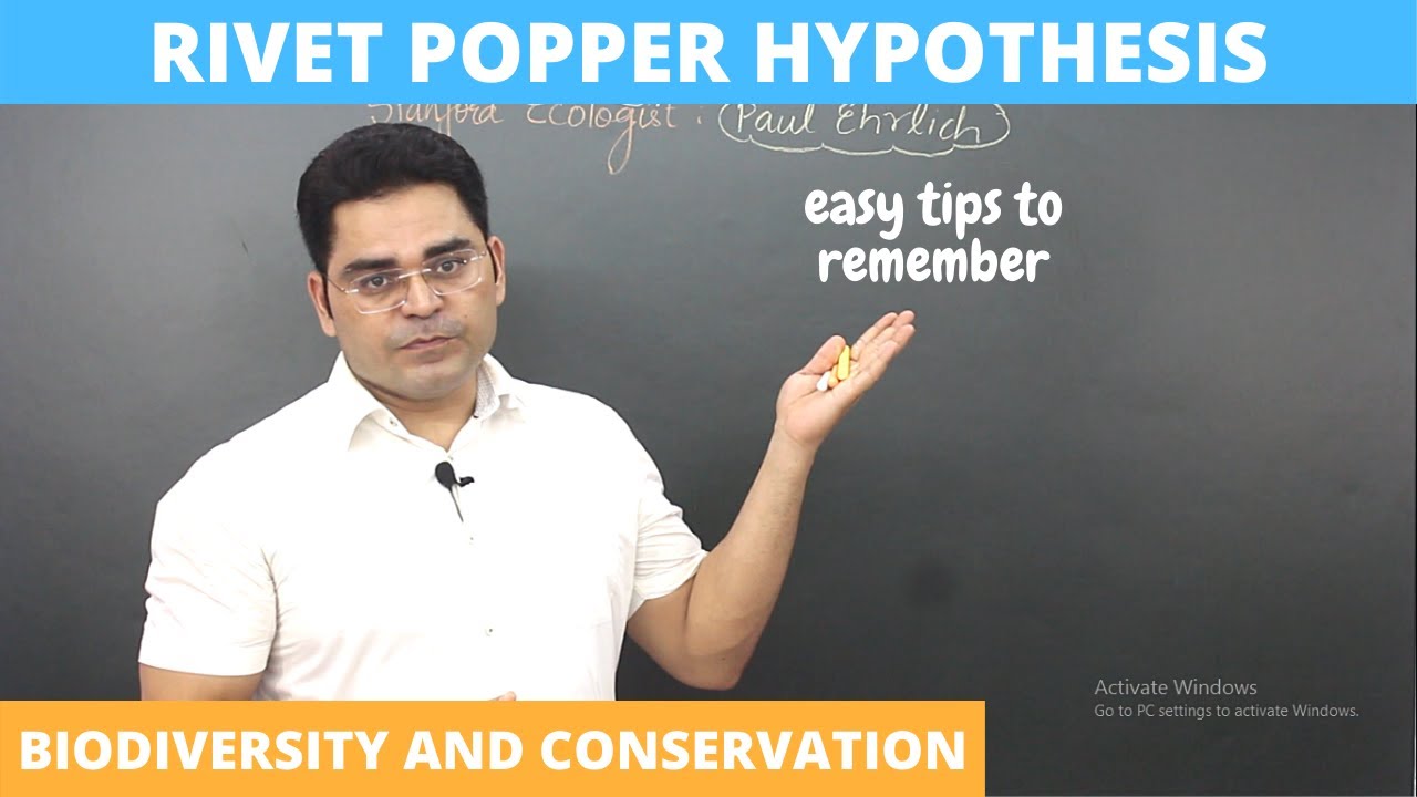RIVET POPPER HYPOTHESIS | BIODIVERSITY AND CONSERVATION | BIOLOGY CLASS ...