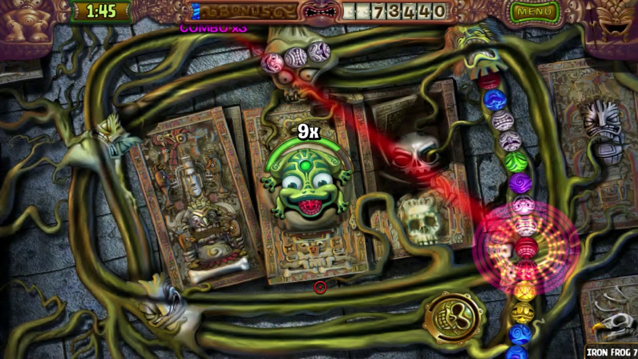 Zuma Revenge Iron Frog - bestiup