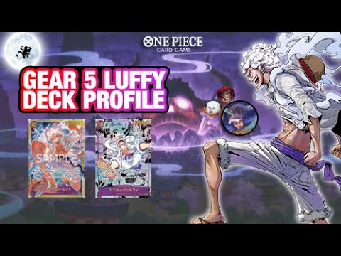 GEAR 5 Luffy Deck Profile | OP05 One Piece TCG - YouTube