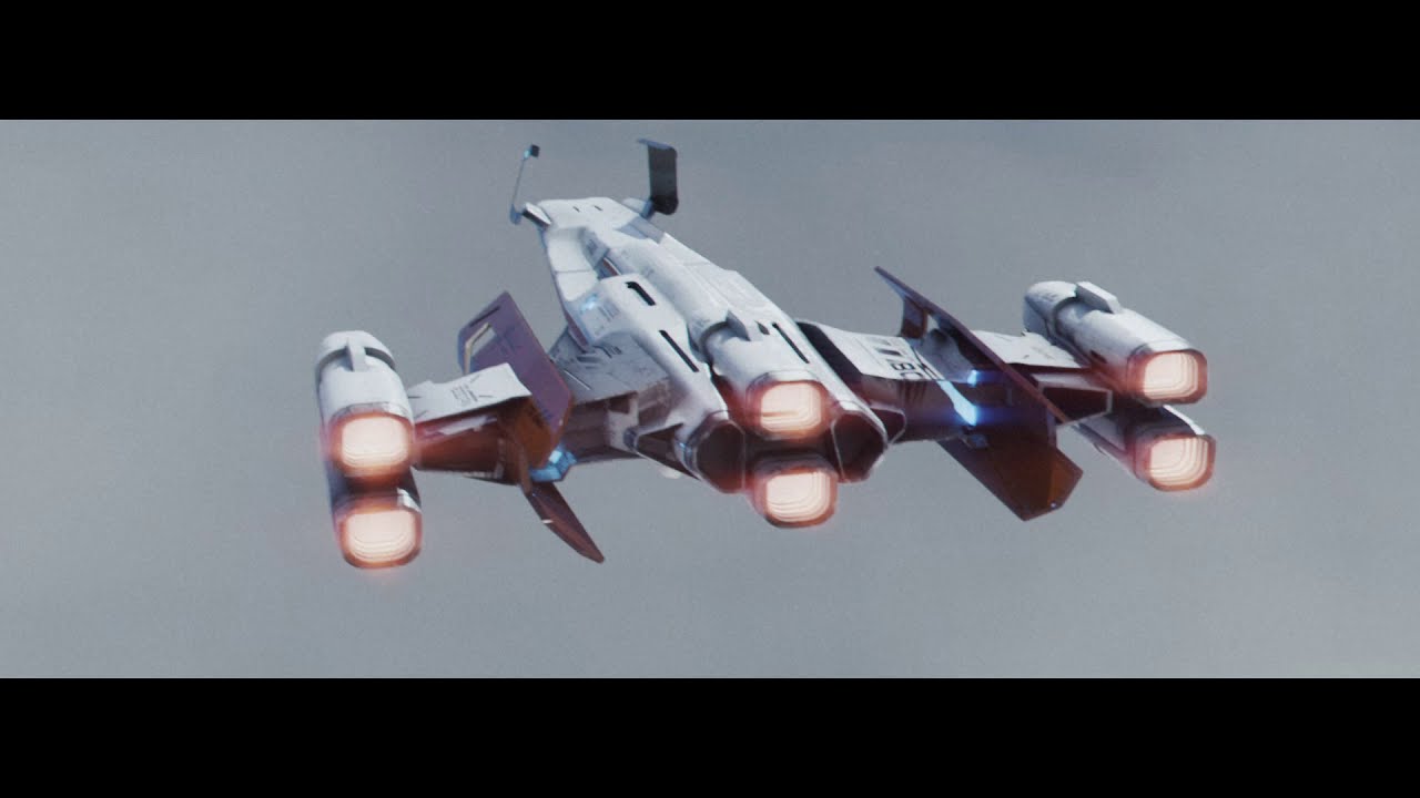 SciFi Jet Animation | Blender - YouTube