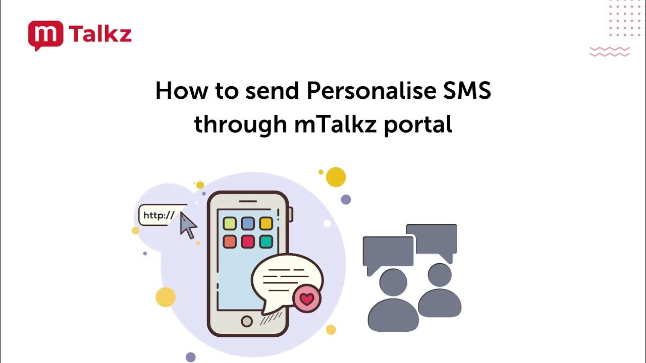 How to Send Personalize SMS on mTalkz SMS Panel - YouTube