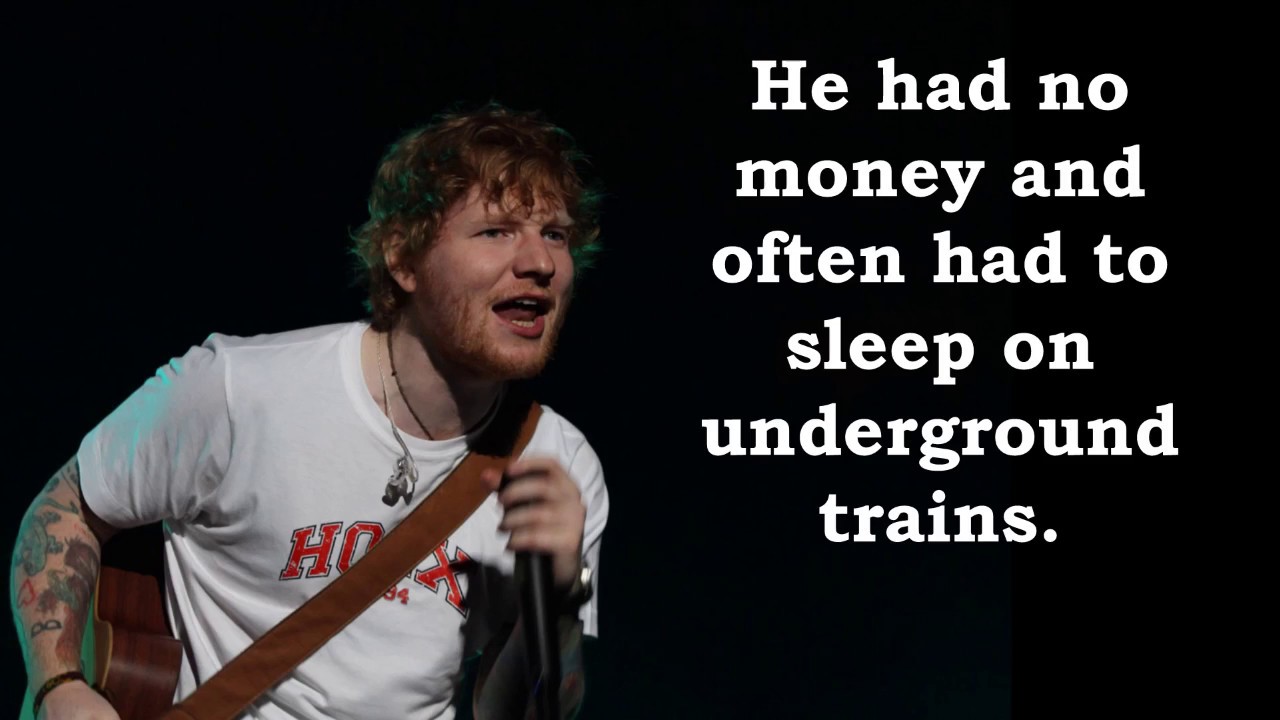Ed Sheeran's Motivational Story | A truth behind the success - YouTube