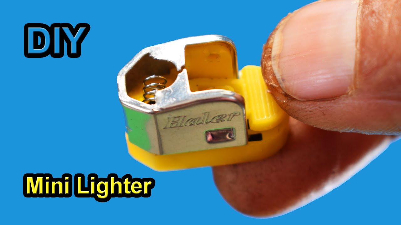 Electric Powered Mini Lighter DIY and Ideas - YouTube