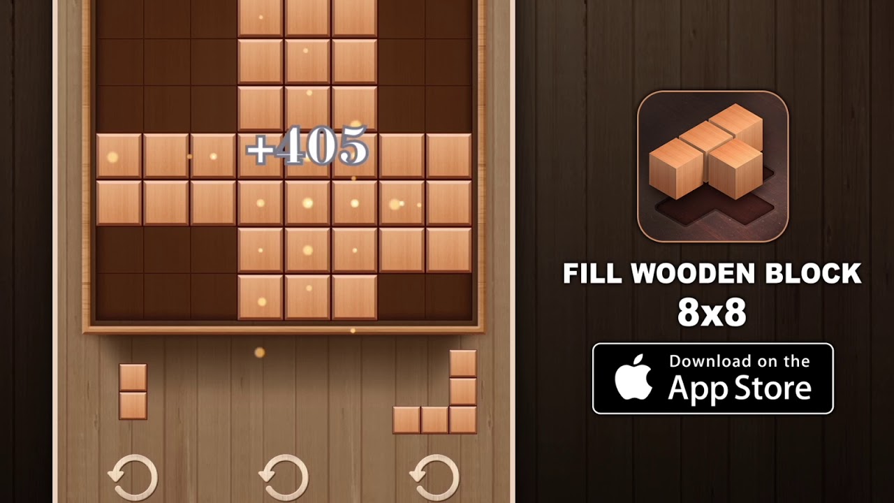 Fill Wooden Block 8x8 6s Bomb Landscape - YouTube