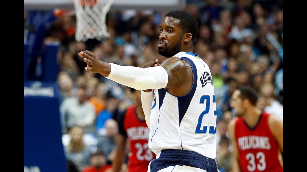 Wesley Matthews Mix - 2015-2016 Season Highlights - Dallas Mavericks ...