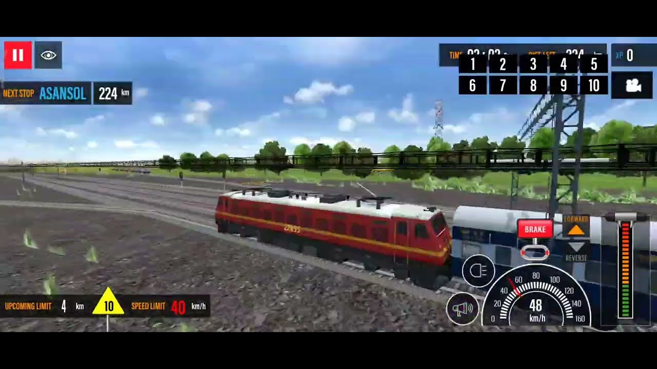 High Speed Arrive Train In Station Bumpy Railroad Train Simulator Railwork 3 Gaming With