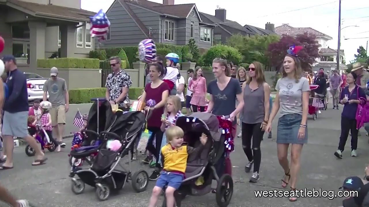 West Seattle 4th of July Kids' Parade 2018 - YouTube