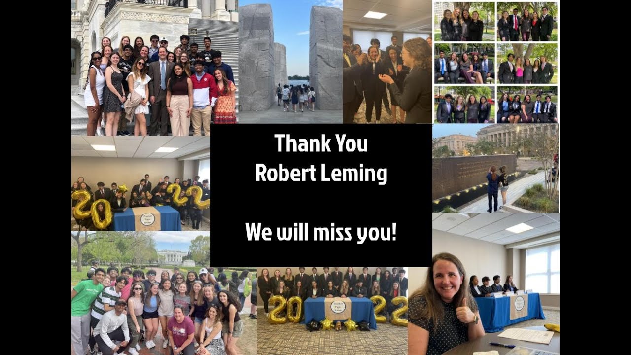 Thank You Robert Leming 2022 - YouTube
