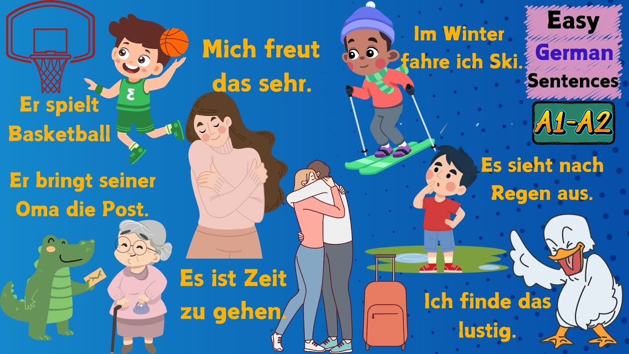 Essential German Sentences for Beginners: Everyday Conversations - YouTube