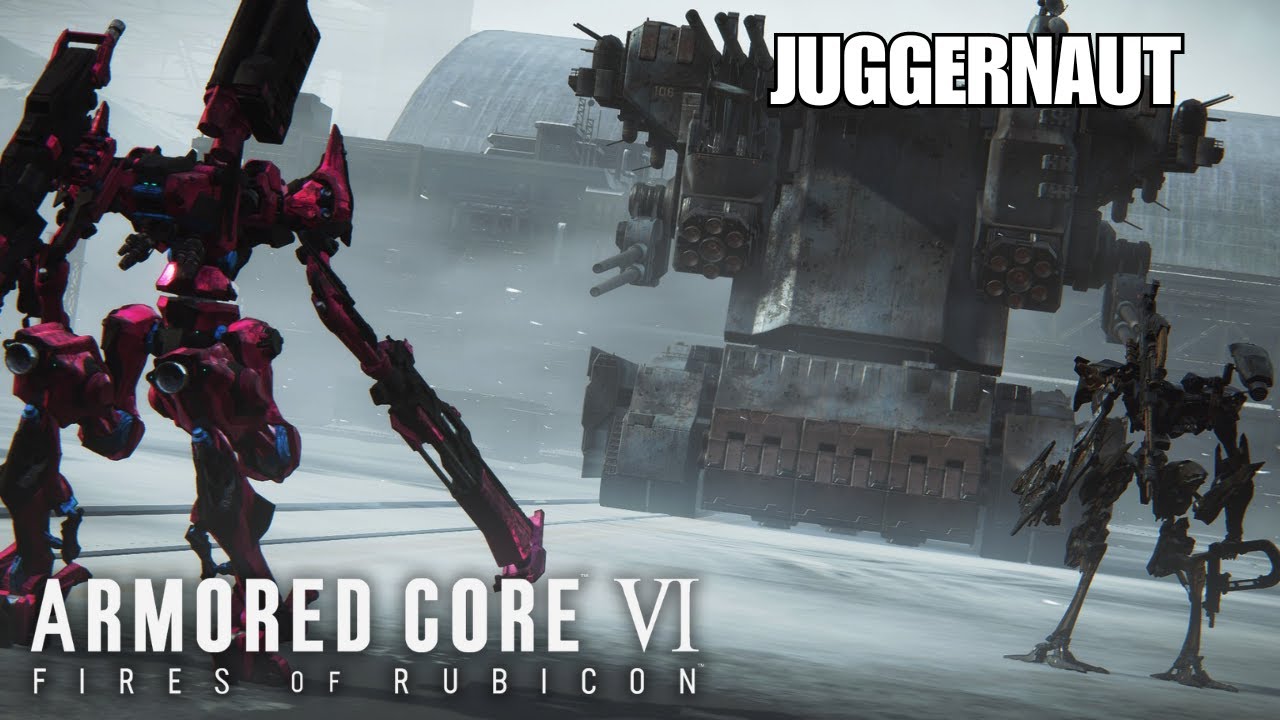 Beating Armored Core 6: Juggernaut with my FAVORITE build - YouTube