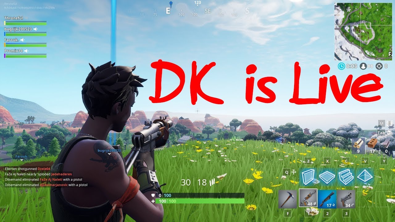 DK is Live | Fortnite - YouTube