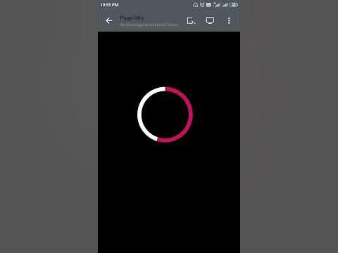 New preloader loading animation Design using HTML and CSS progressive circle border #CSS - YouTube