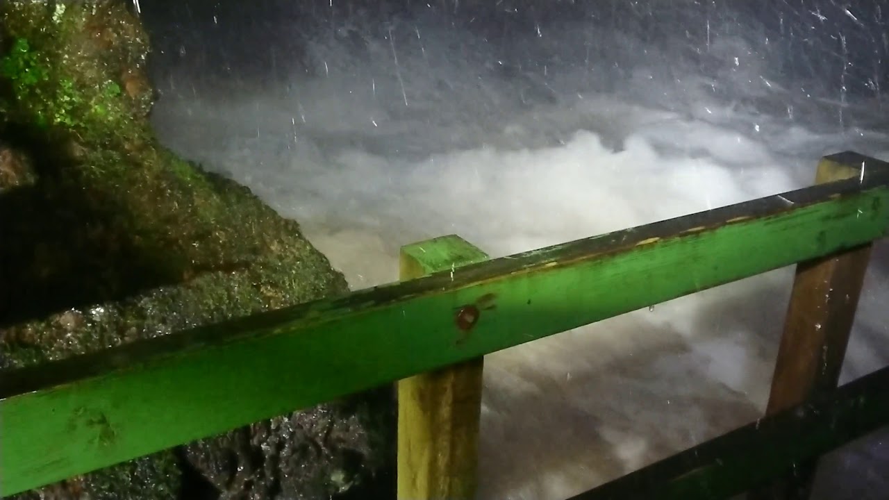 BIG BURN WATERFALL IN SPATE - YouTube