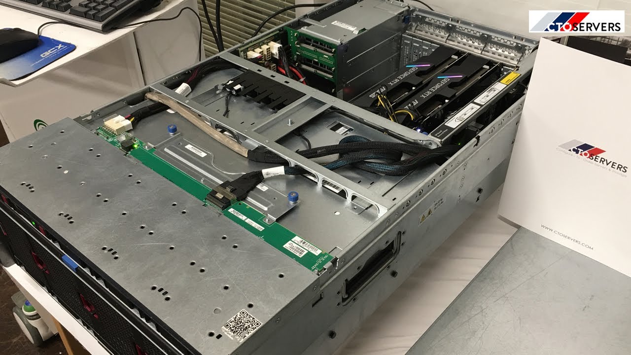 RTX GPU's installed in a Server ? UNIGINE Superposition 4k Benchmark ...