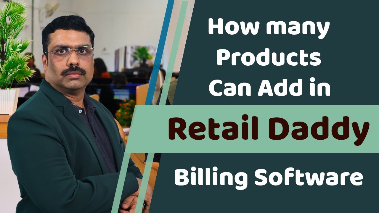 How many products can upload to Retail Daddy Billing software? - YouTube