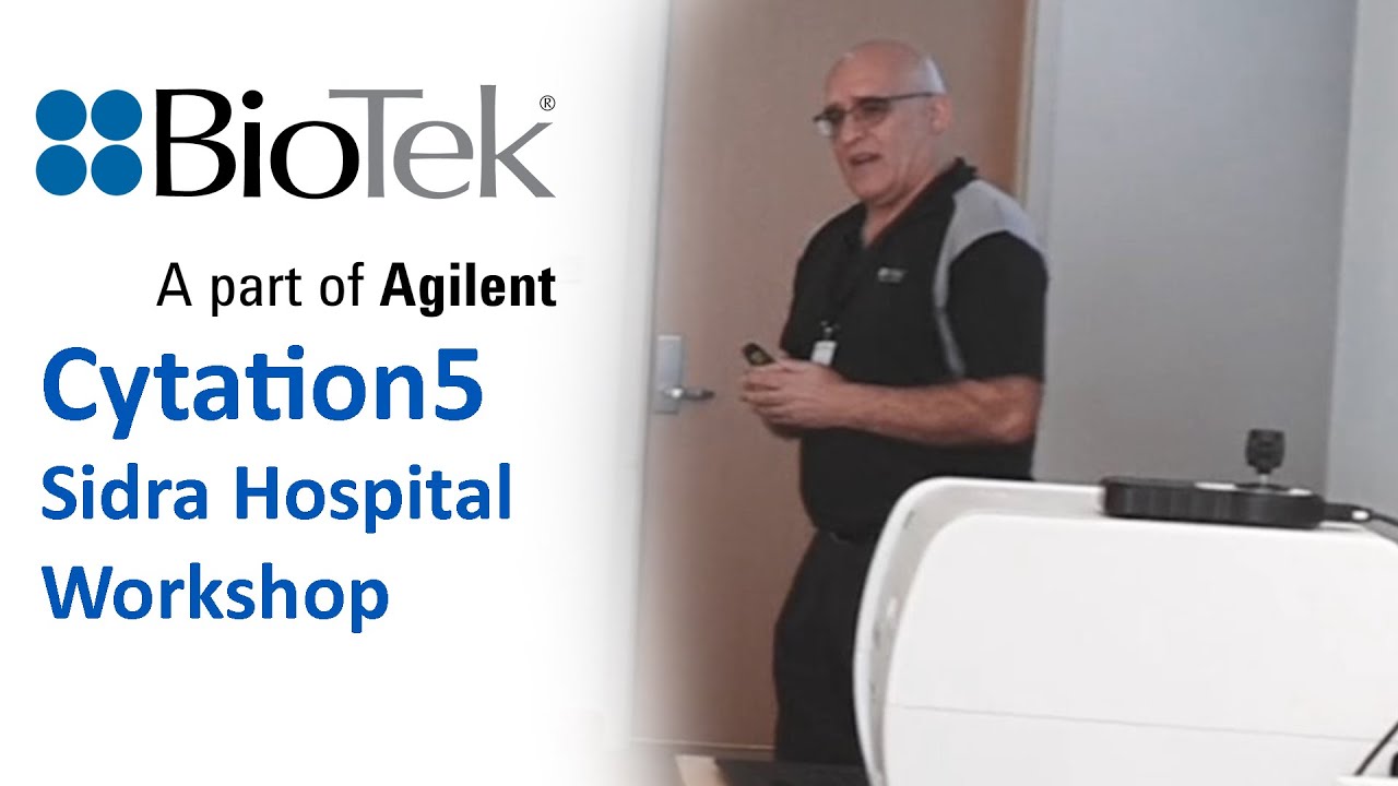 BioTek - Cytation5 Sidra Hospital Workshop - YouTube